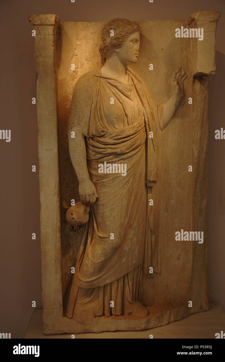 Relieve funerario griego hi-res stock photography and images - Alamy