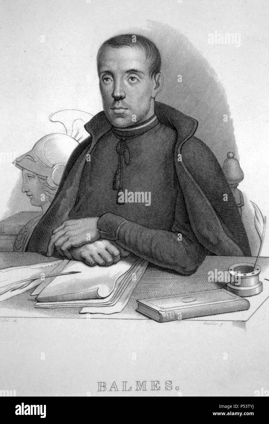 Ecclesiastical 19th century Black and White Stock Photos & Images - Alamy