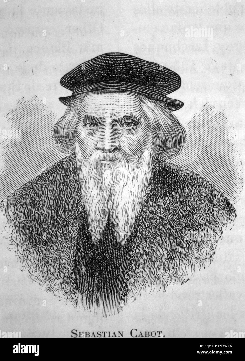 Sebastian Caboto, marino y explorador véneto Stock Photo - Alamy