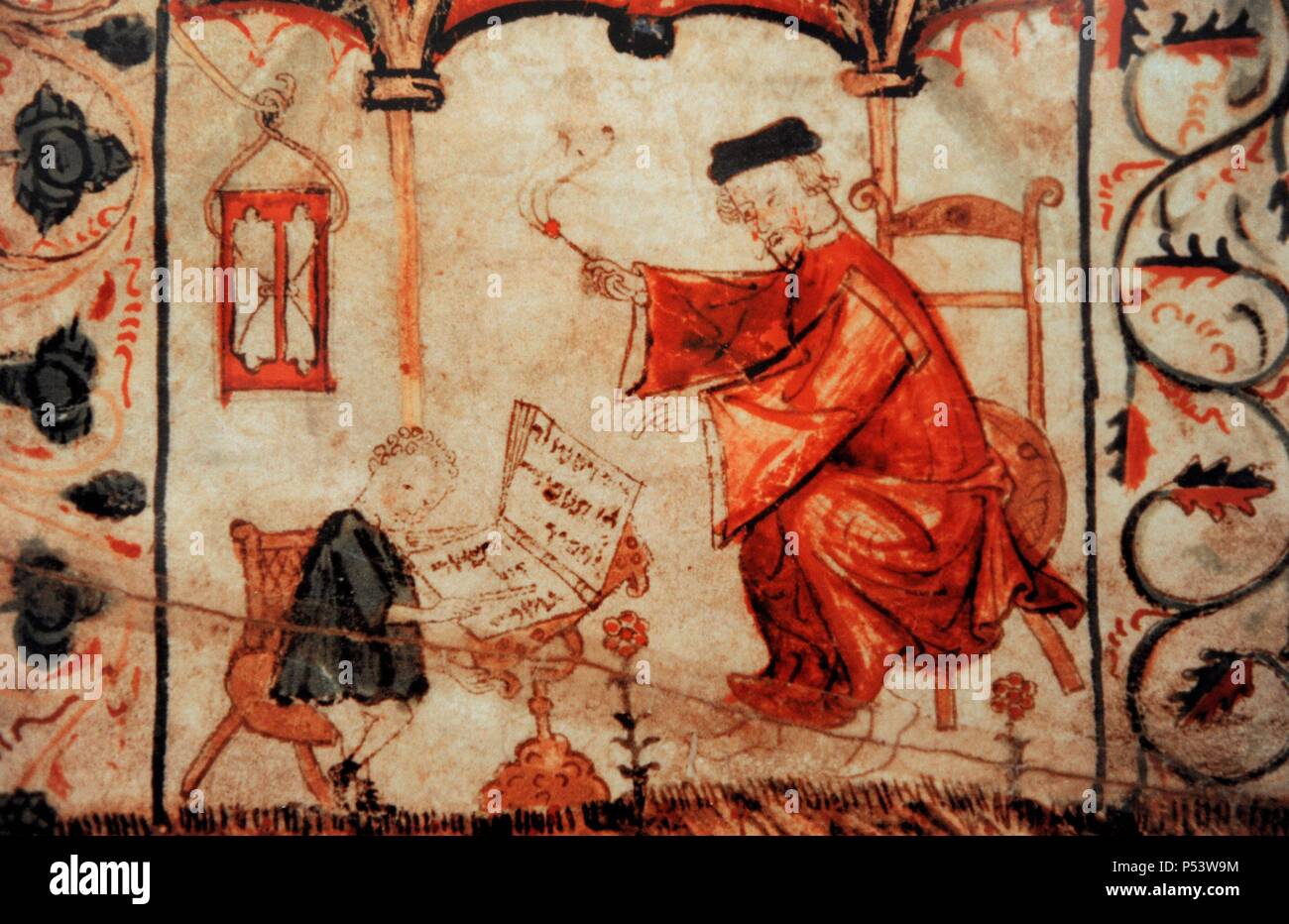 Medieval writing desk hi-res stock photography and images - Alamy