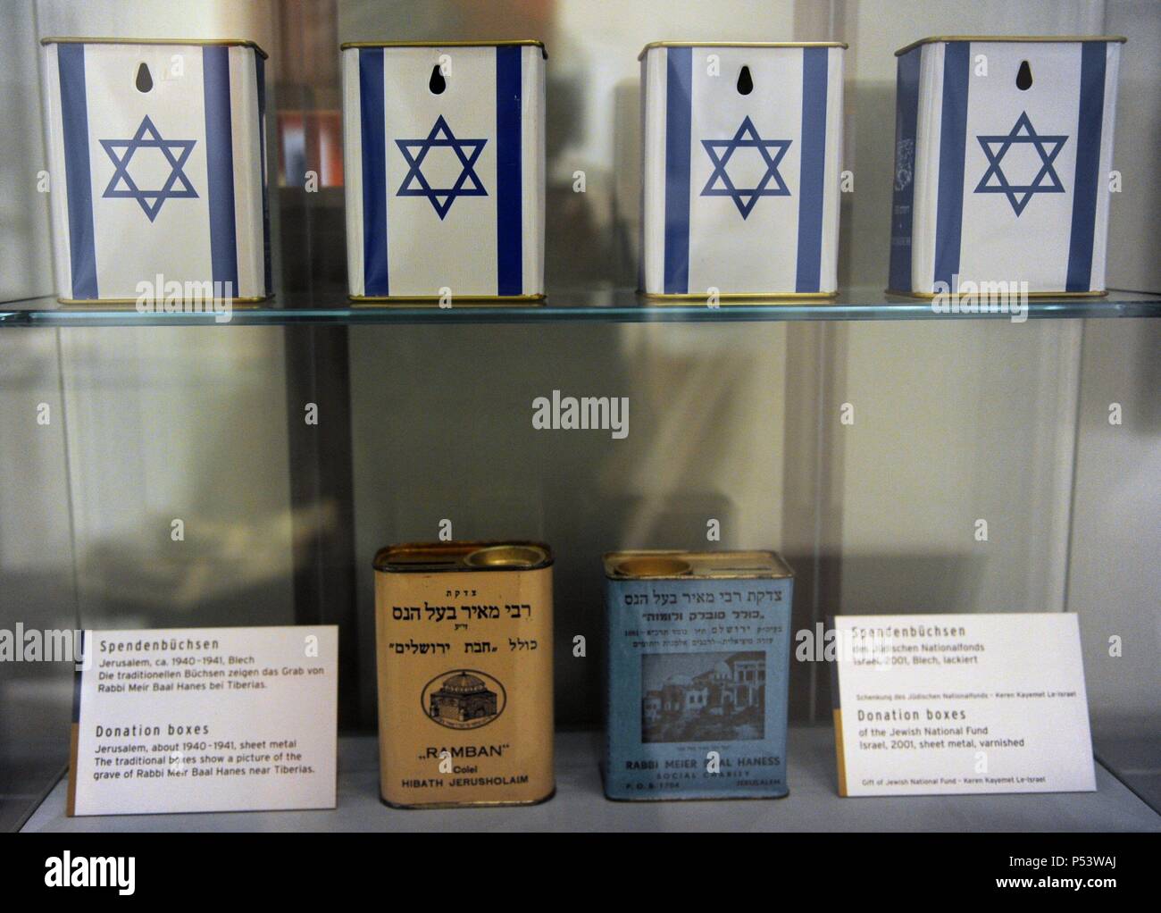 Donation boxes for israel hi-res stock photography and images - Alamy