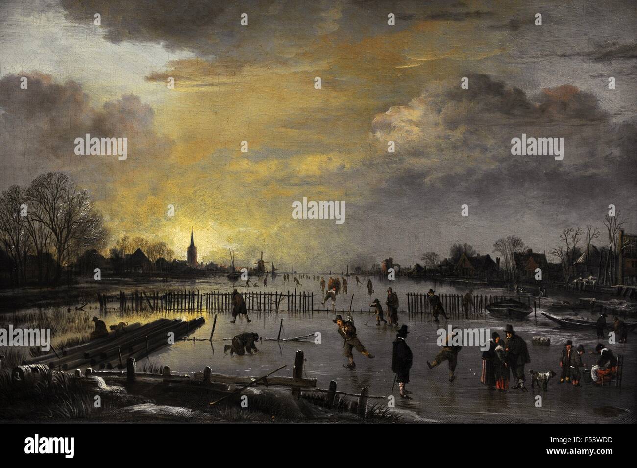 Aert van der Neer (c. 1603-1677). Landscape painter of the Dutch Golden ...