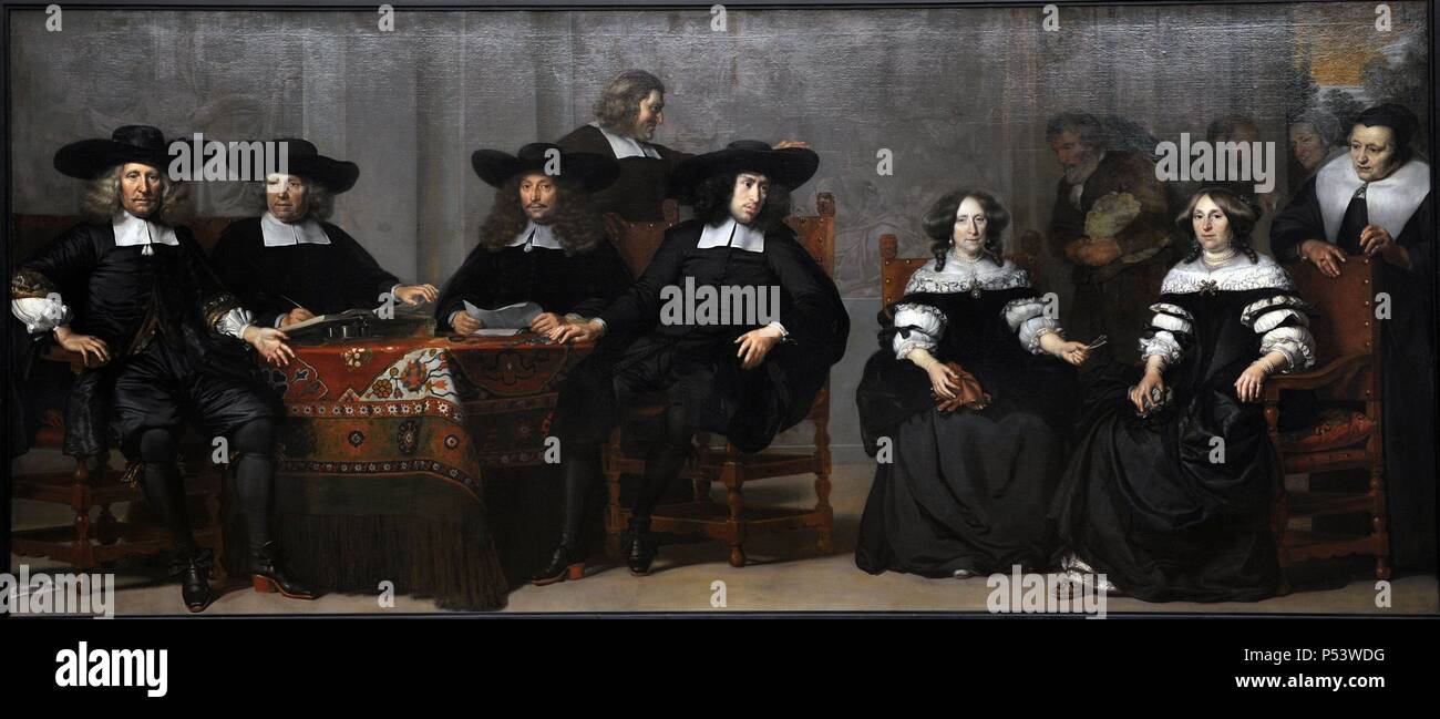 Adriaen Backer (1635-1684). Dutch painter of the Golden Age. Amsterdam ...