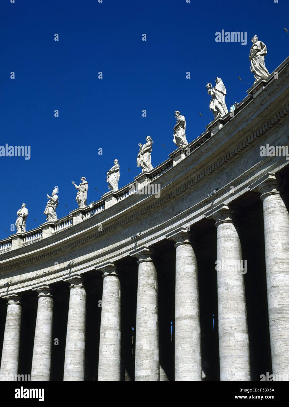 Gian lorenzo bernini columnata hi-res stock photography and images - Alamy