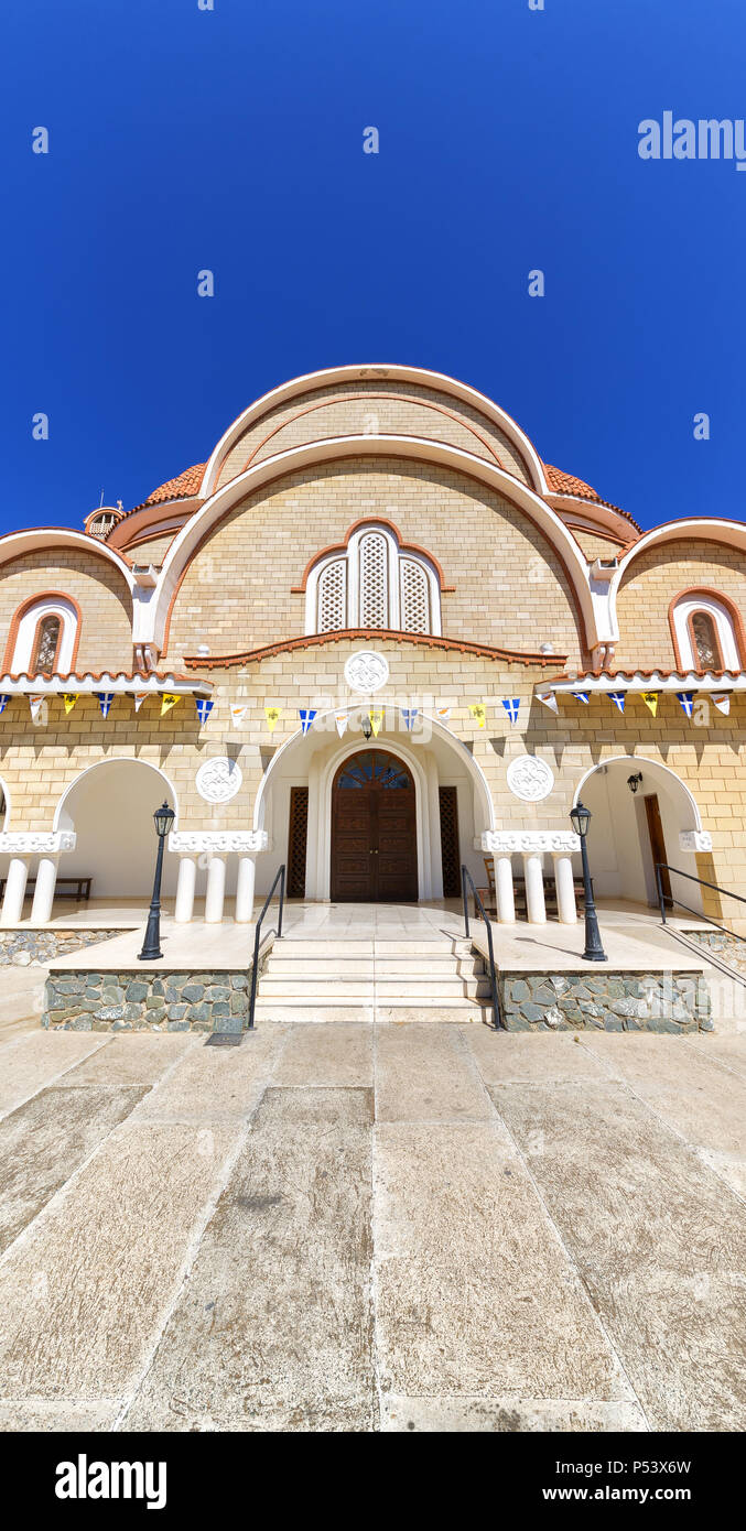 in cyprus the old church and the historical heritage of history Stock ...