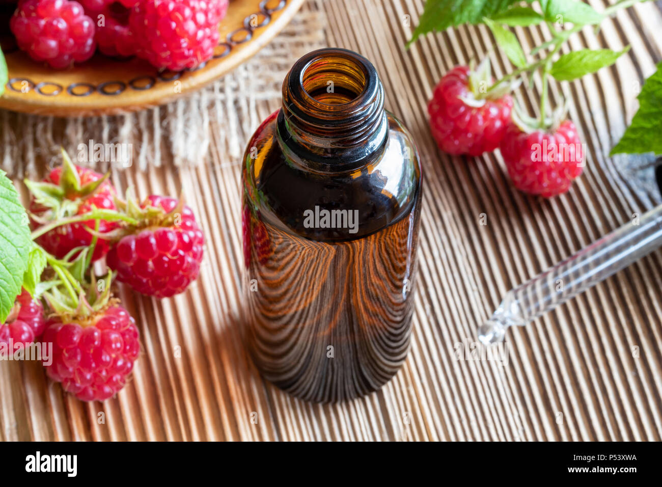 Raspberry essential oil hi-res stock photography and images - Alamy