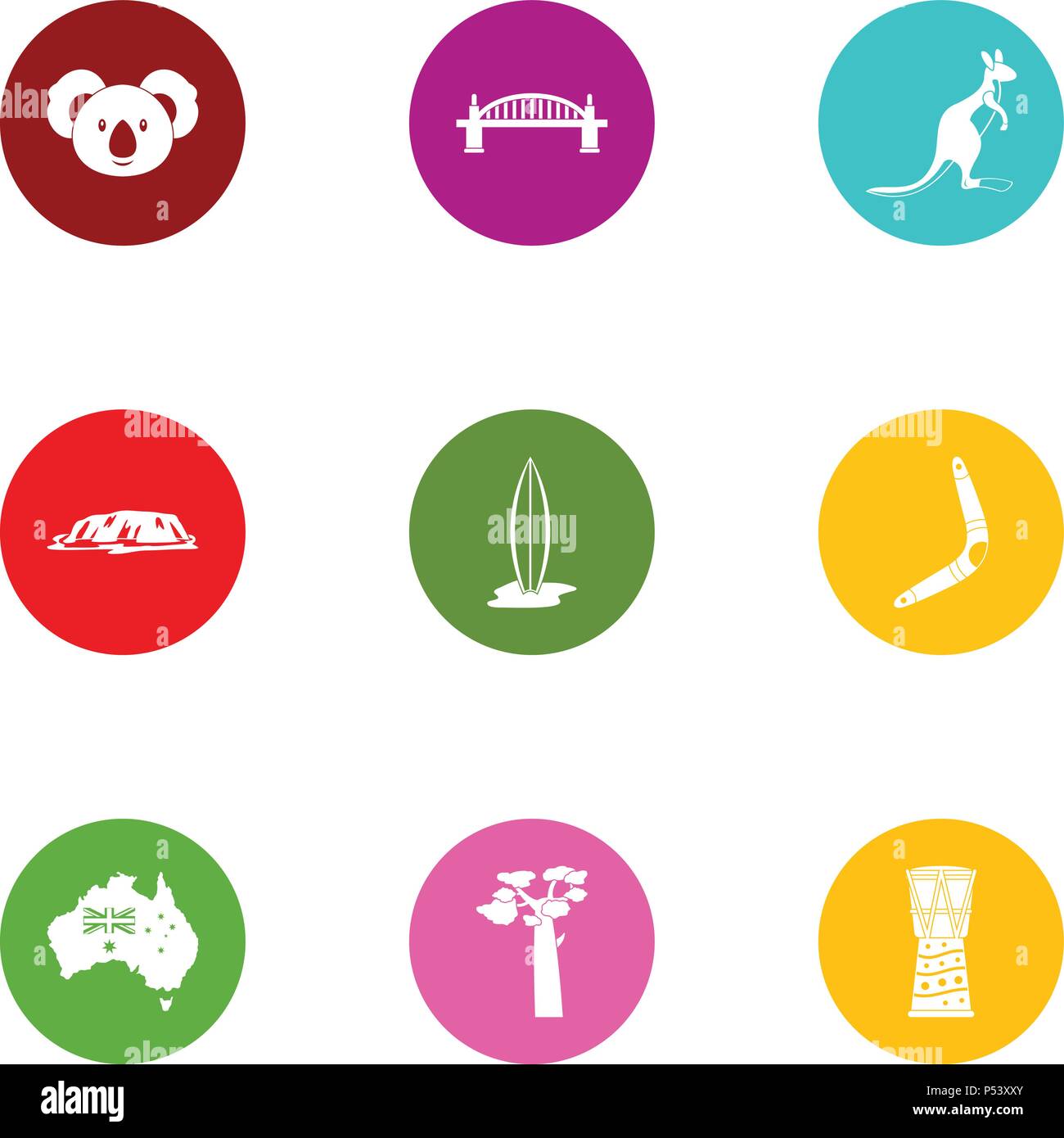 Australian passport Stock Vector Images - Alamy