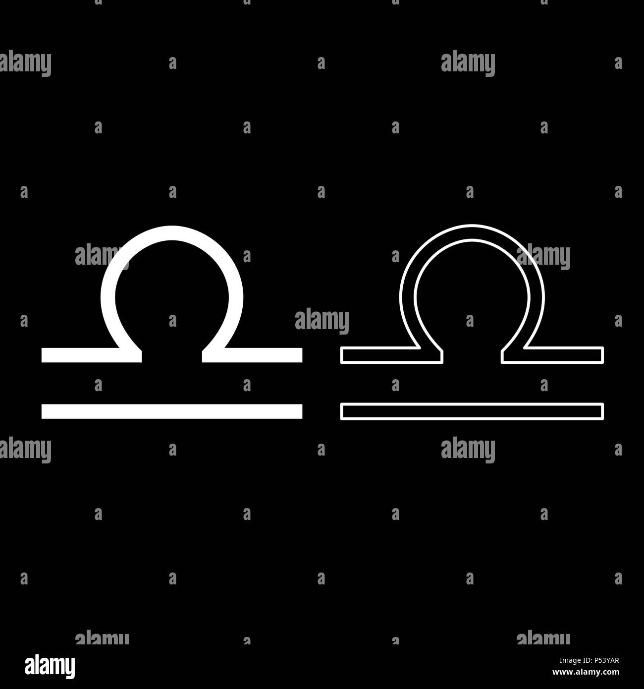 Libra symbol Black and White Stock Photos & Images - Alamy