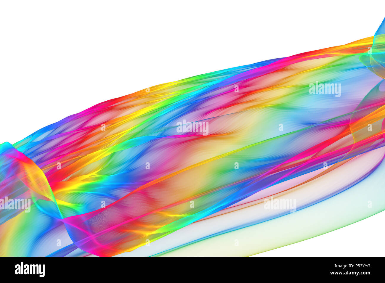 Abstract random colourful waves background design illustration. Colours ...