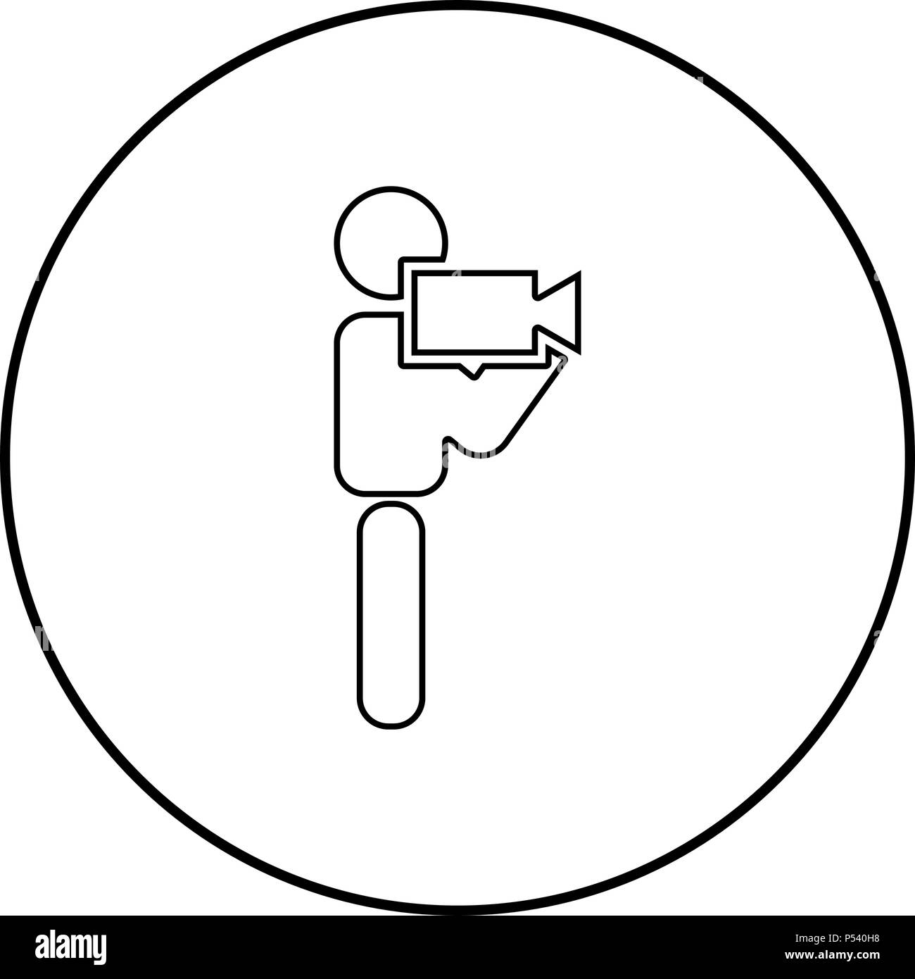 Videocamera in hand hi-res stock photography and images - Alamy