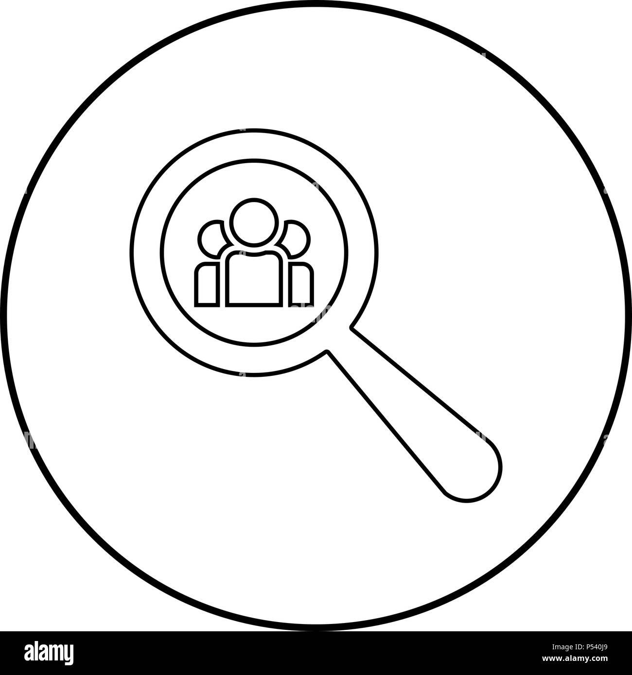 Find candidate icon in Black and White Stock Photos & Images - Alamy