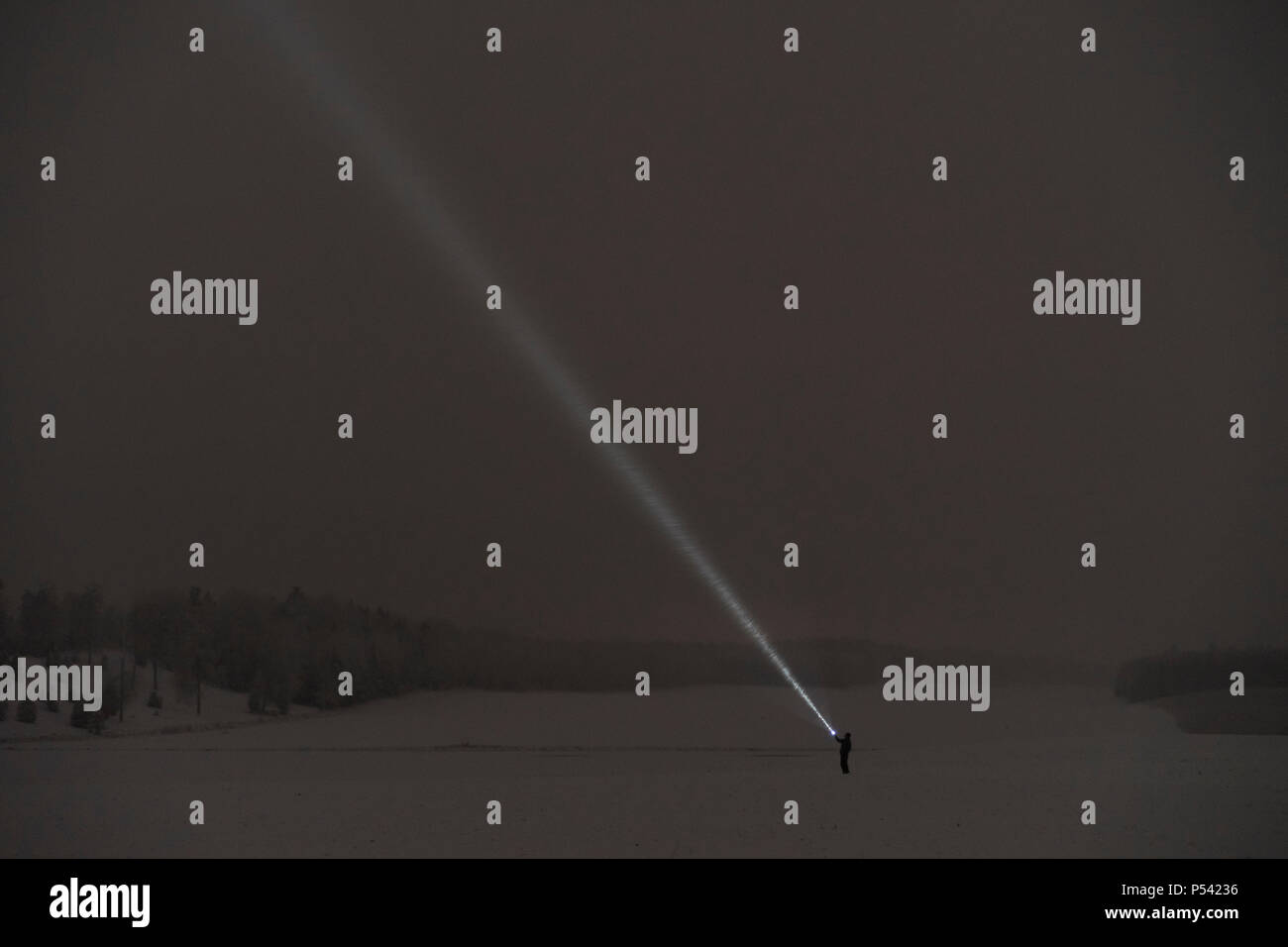 Man wearing head torch hi-res stock photography and images - Alamy