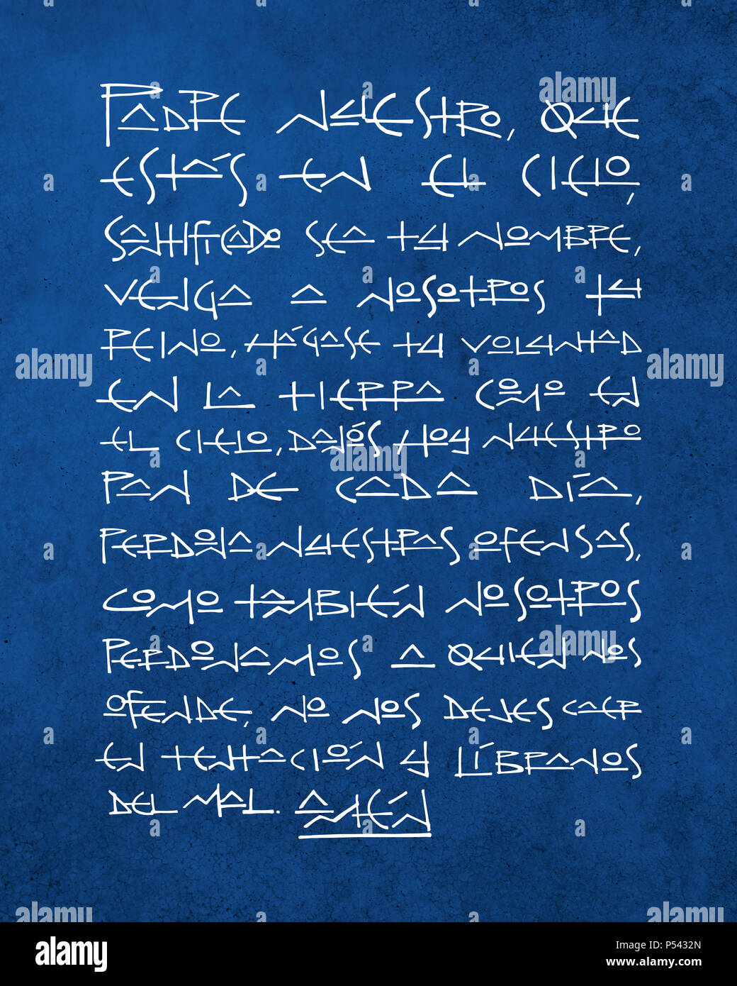 Our Father Prayer In Spanish