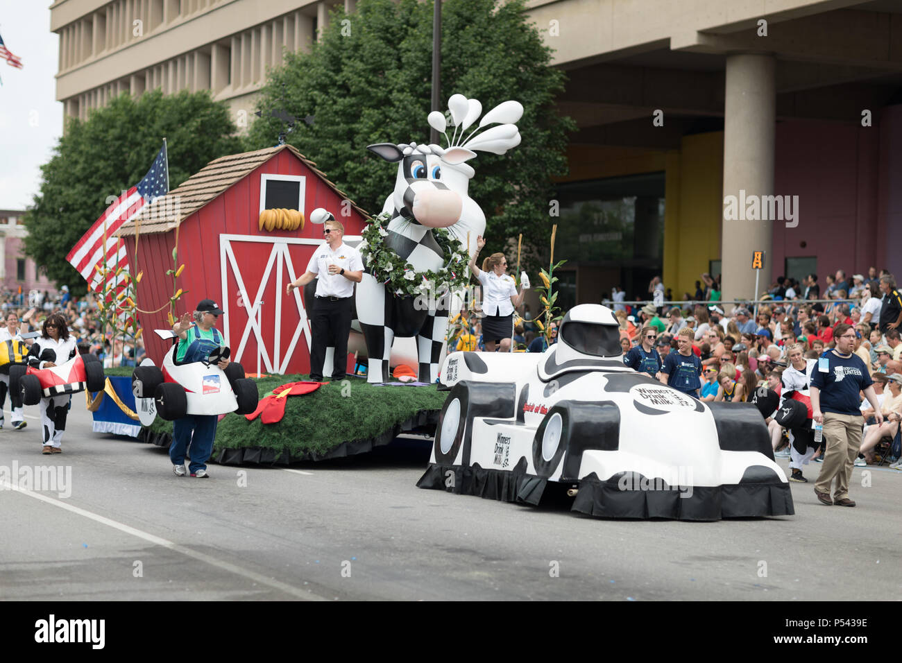 Indianapolis, Indiana, USA - May 26, 2018, People with race car outfits ...