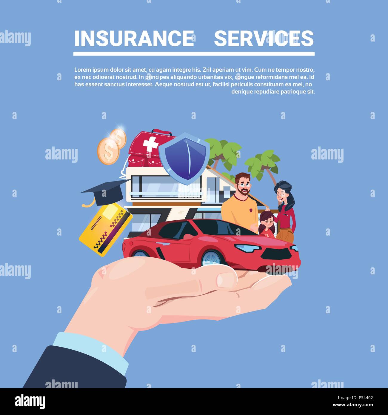 Guardian life insurance Stock Vector Images - Alamy