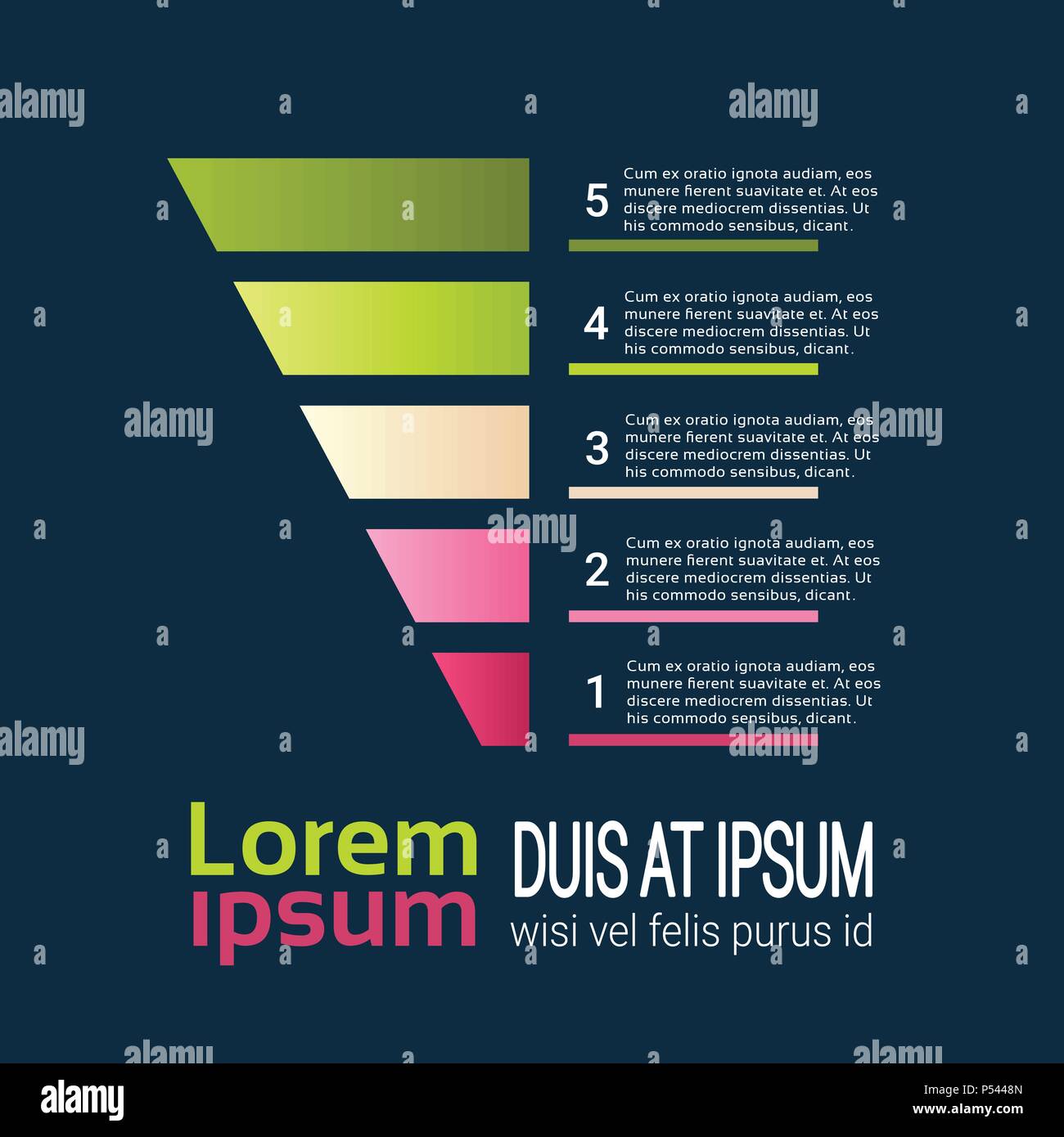 business timeline process chart infographics funnel template used for ...