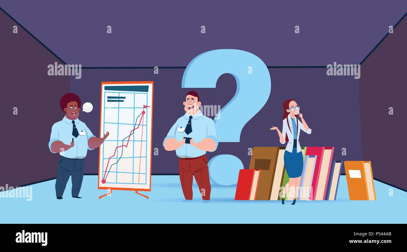 mix race businessman working together, brainstorming team, business ...