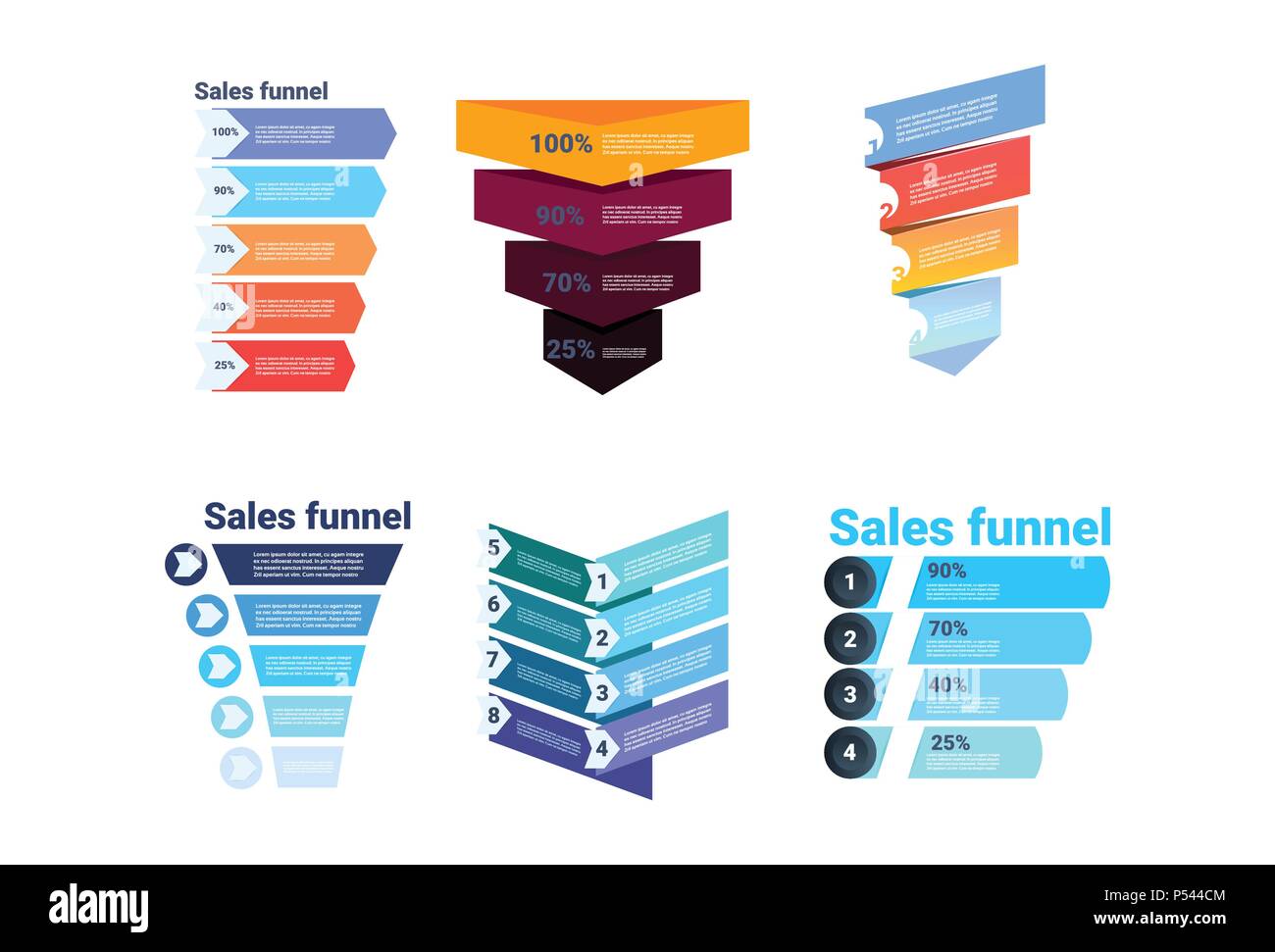 Funnel Graphic Showing 1 3 Concept