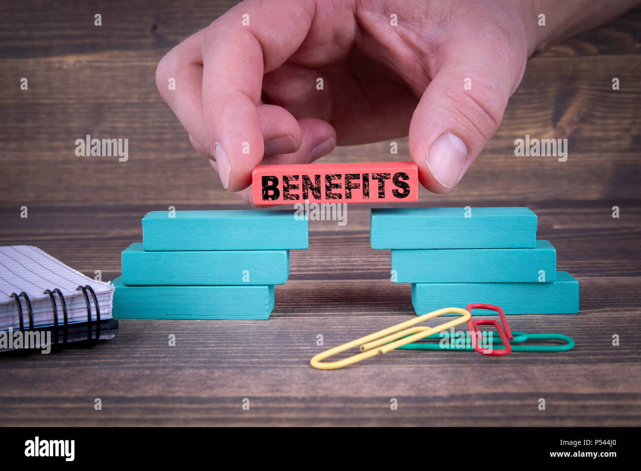 Employee benefits compensation concept hi-res stock photography and ...