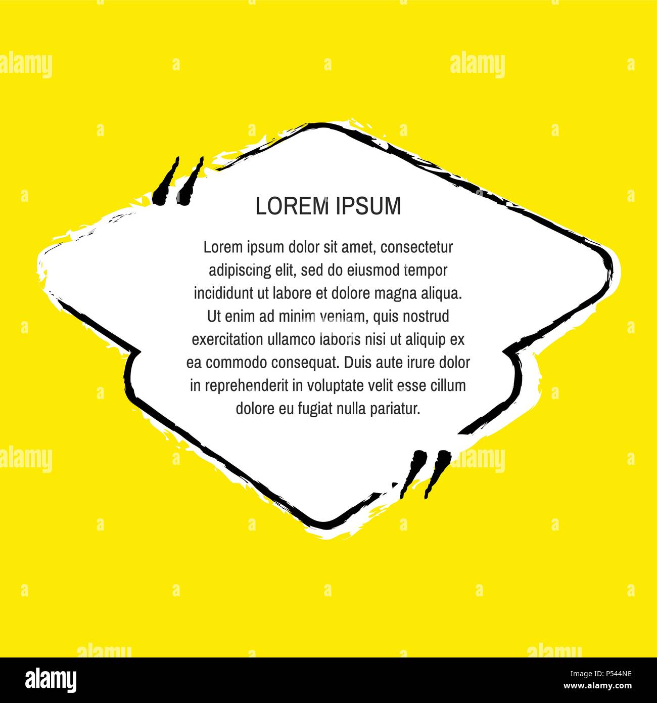 Quote box vector Stock Vector Image & Art - Alamy