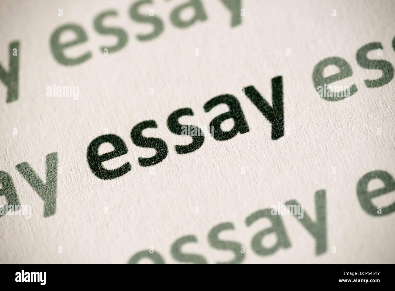 Essay thesis hi-res stock photography and images - Alamy