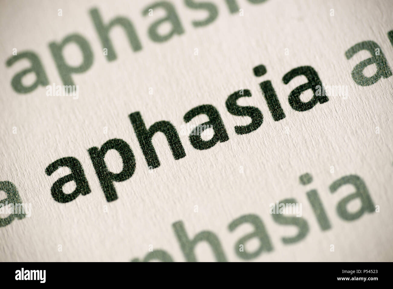 Aphasia brain hi-res stock photography and images - Alamy