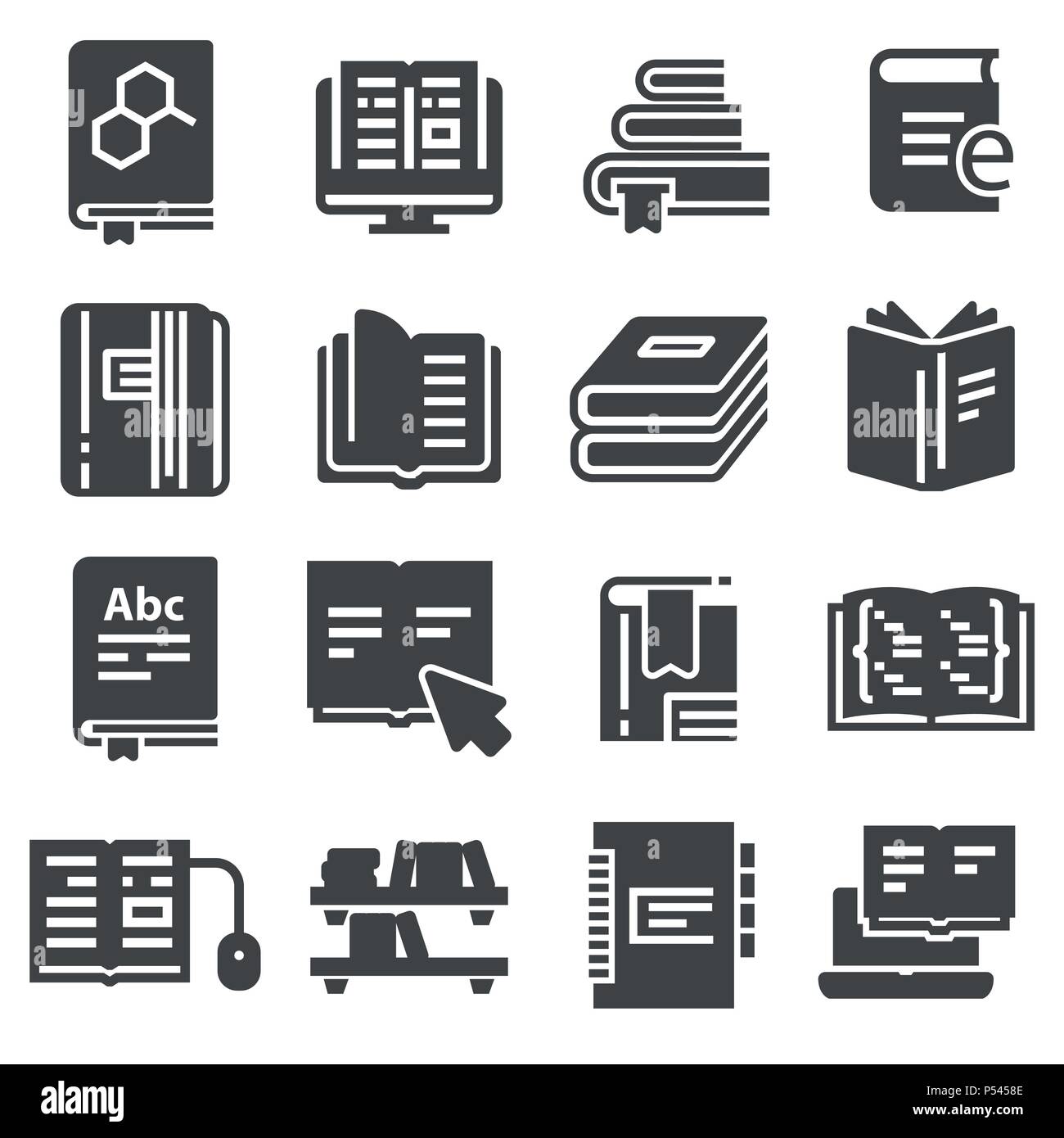 School library signs Stock Vector Images - Alamy