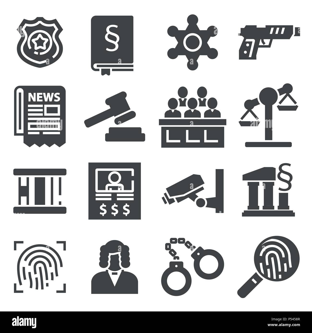 Juridical vector vectors hi-res stock photography and images - Alamy