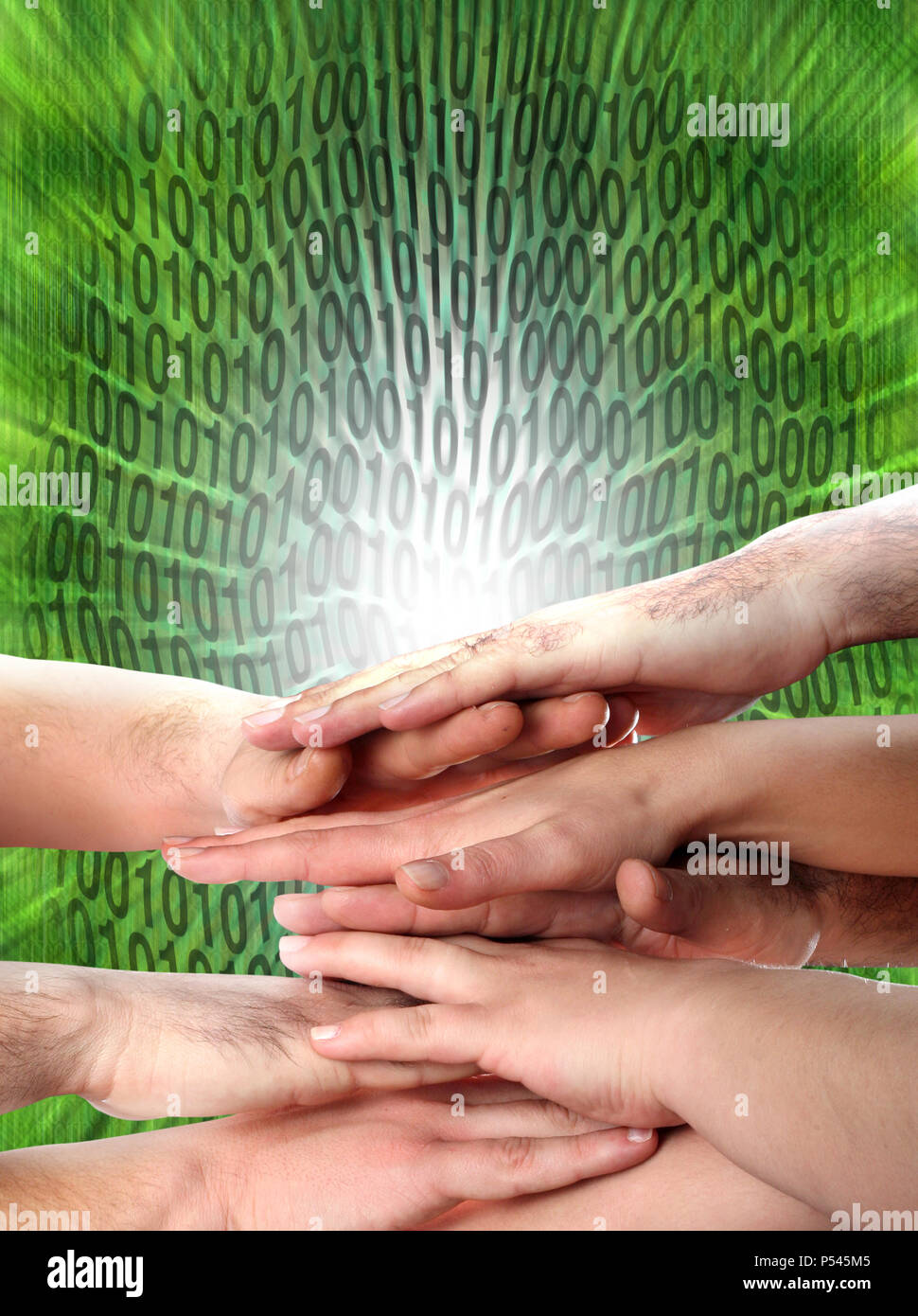 Computer language binary numbers hi-res stock photography and images ...