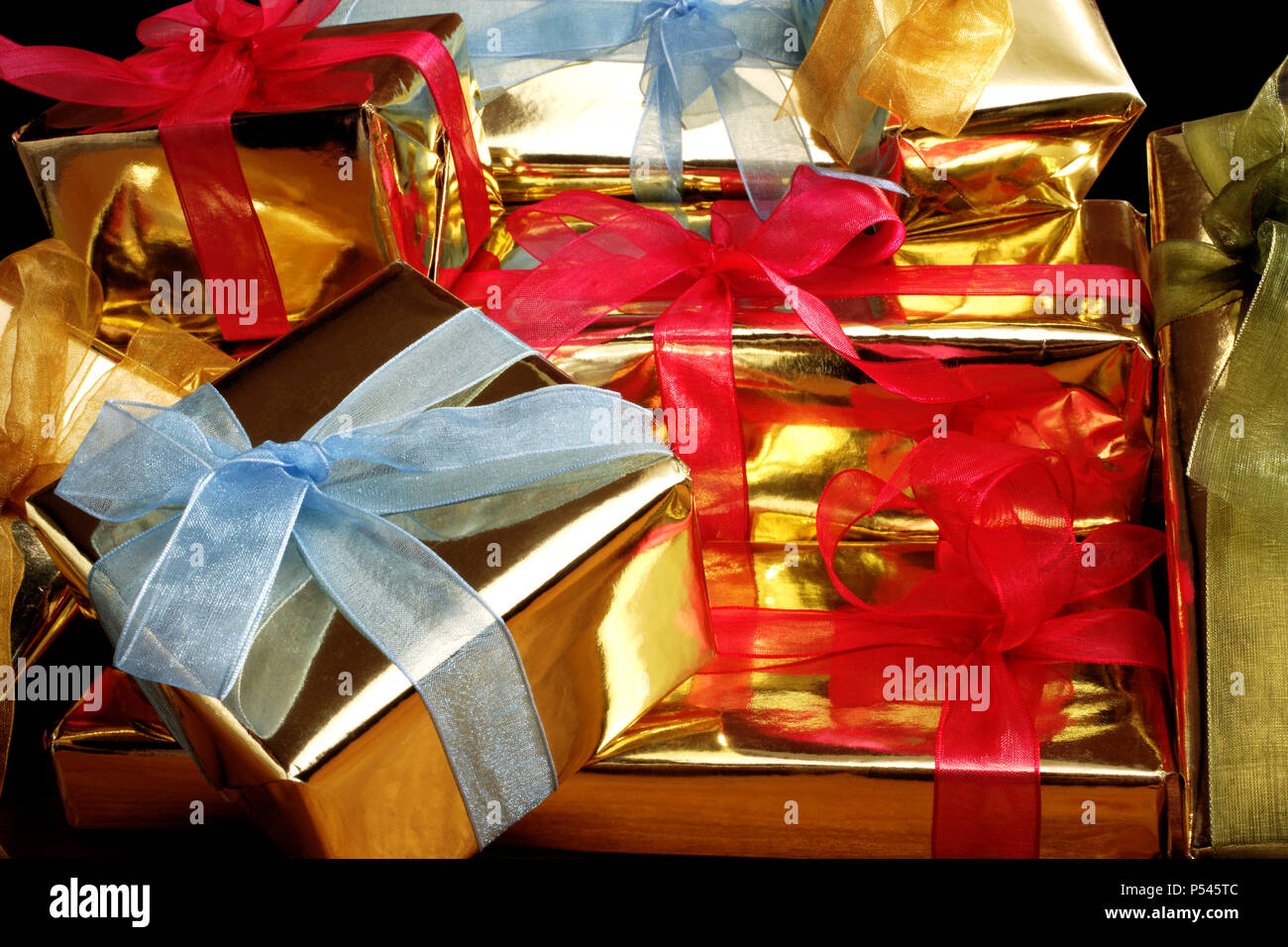 an image of gift boxes Stock Photo - Alamy