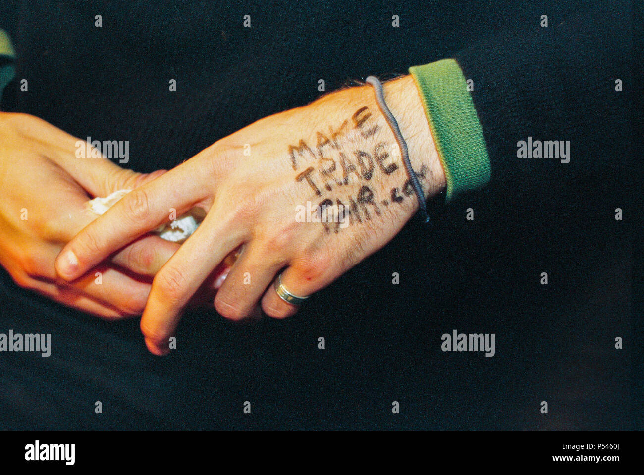 Chris Martin lead singer in Coldplay backstage at the Hollywood bowl ...