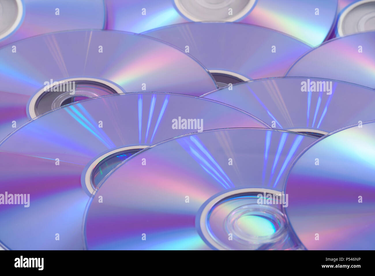 compact disc scattered on the floor Stock Photo - Alamy