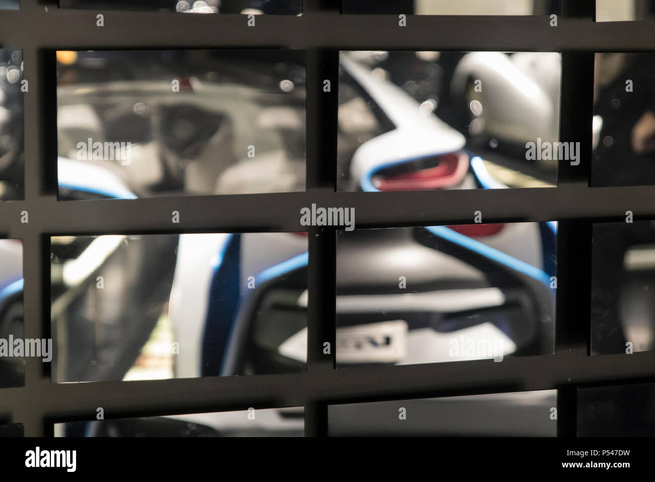 Black background reflections vector hi-res stock photography and images ...