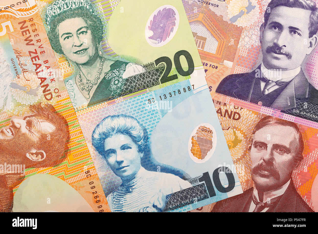 Old new zealand banknote hi-res stock photography and images - Alamy