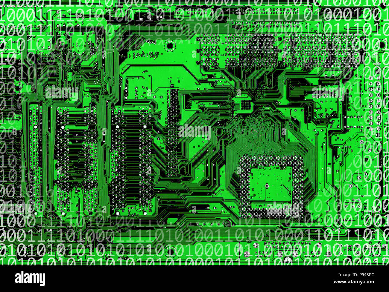 conceptual technology background of computer parts Stock Photo - Alamy