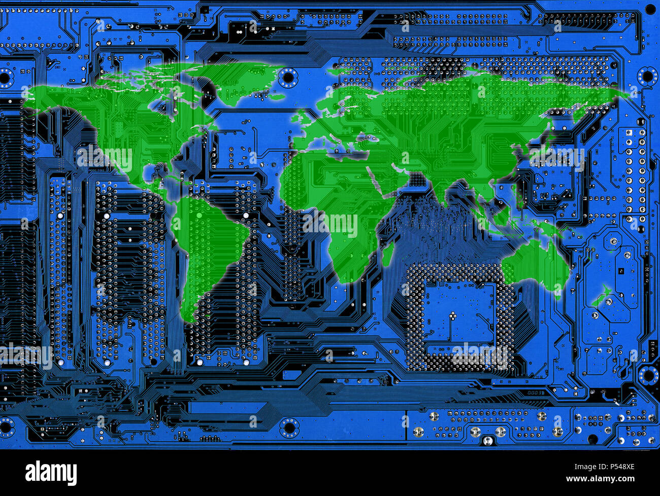 Computer parts conceptual hi-res stock photography and images - Alamy