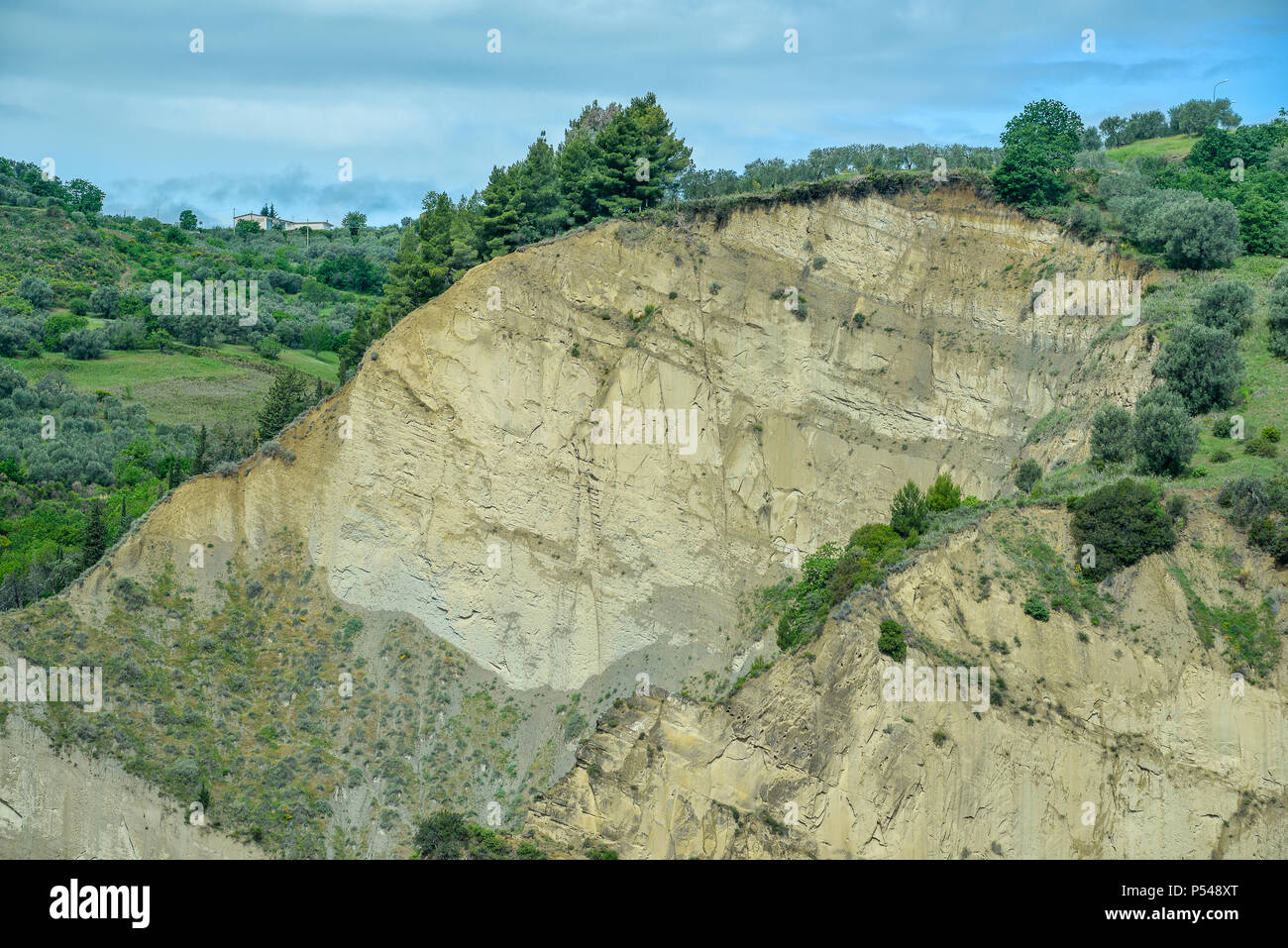 aliano and its surroundings views Stock Photo - Alamy