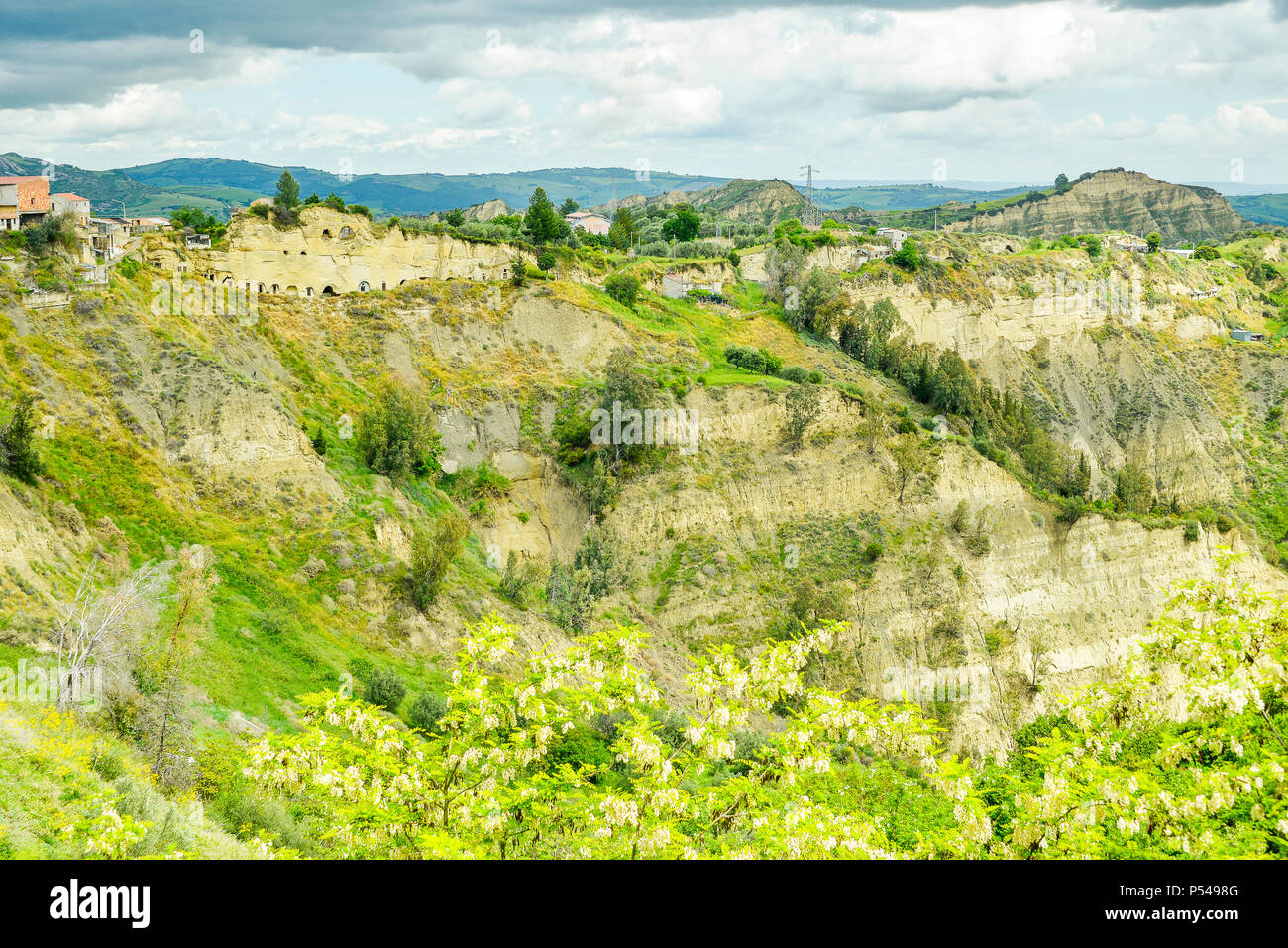 aliano and its surroundings views Stock Photo - Alamy
