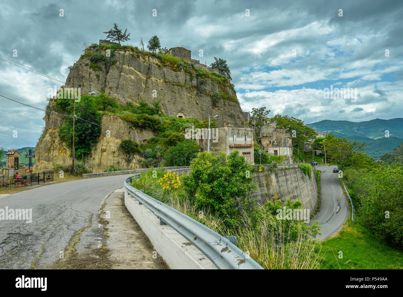 aliano and its surroundings views Stock Photo - Alamy