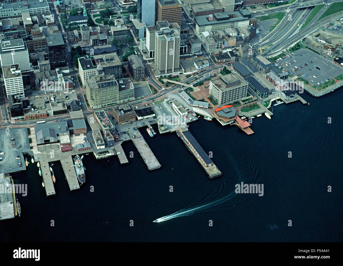 Aerial of halifax, nova scotia hi-res stock photography and images - Alamy