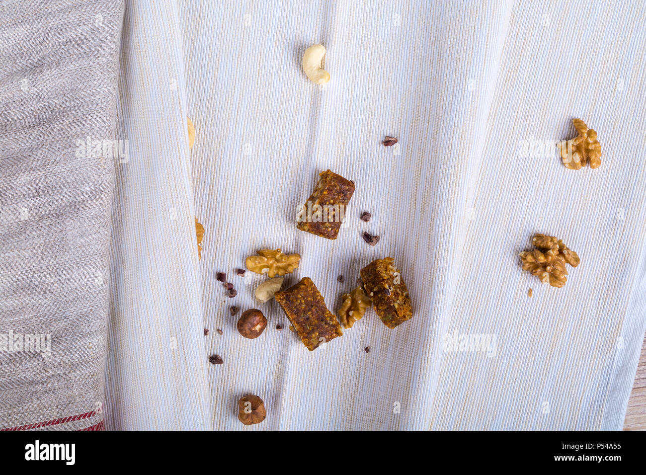 Top view mixed nuts on hi-res stock photography and images - Alamy