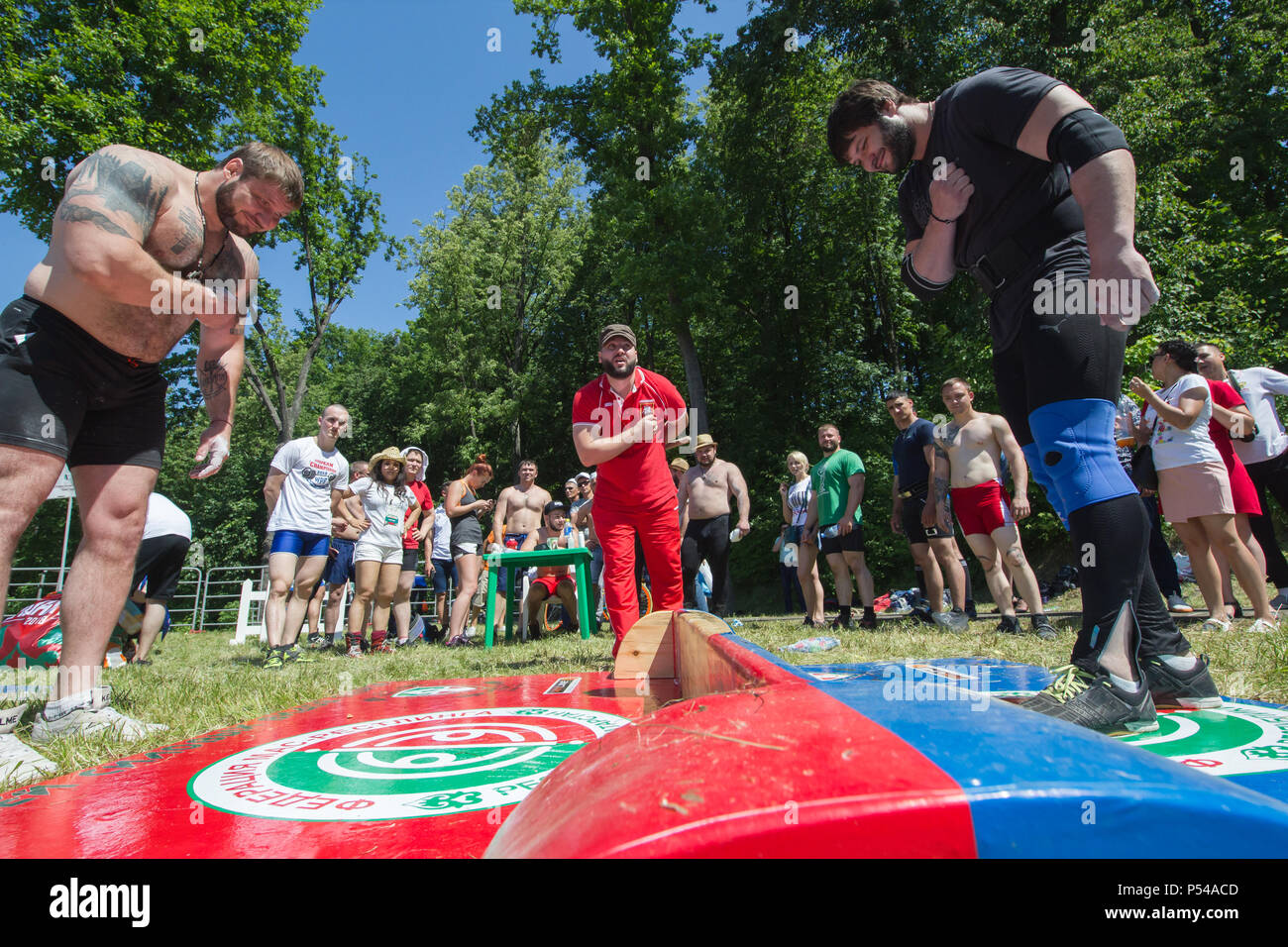 KAZAN, RUSSIA - JUNE 23, 2018: Traditional Tatar festival Sabantuy ...