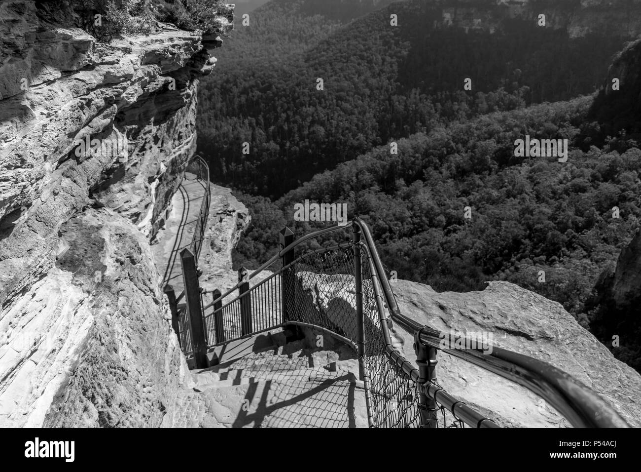 Australia stairs Black and White Stock Photos & Images - Alamy