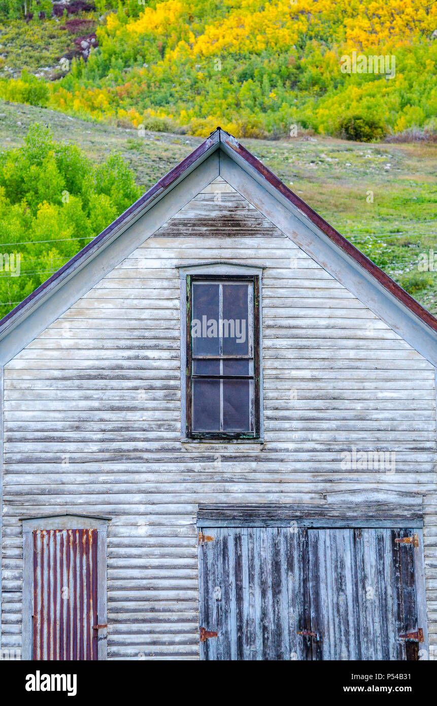 Old building in Silverton, San Juan Mountains, Colorado, US Stock Photo ...
