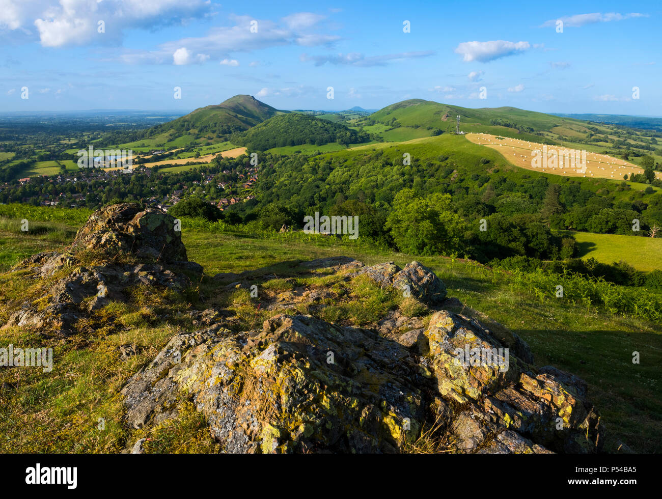 Shropshire hills aonb hi-res stock photography and images - Alamy