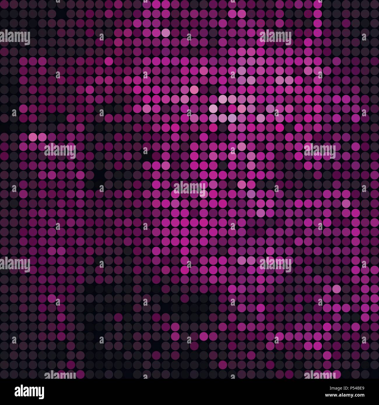 abstract vector colored round dots background - purple and violet Stock ...