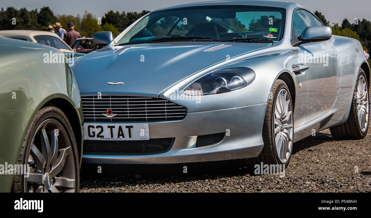 A modern Aston Martin DB9 sports car Stock Photo - Alamy