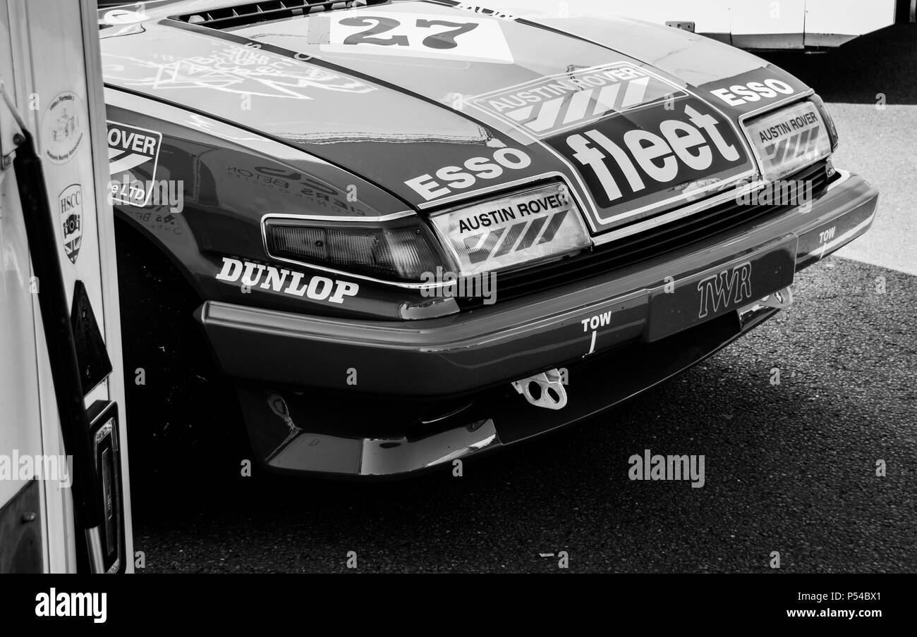 A vintage Rover racing car Stock Photo - Alamy