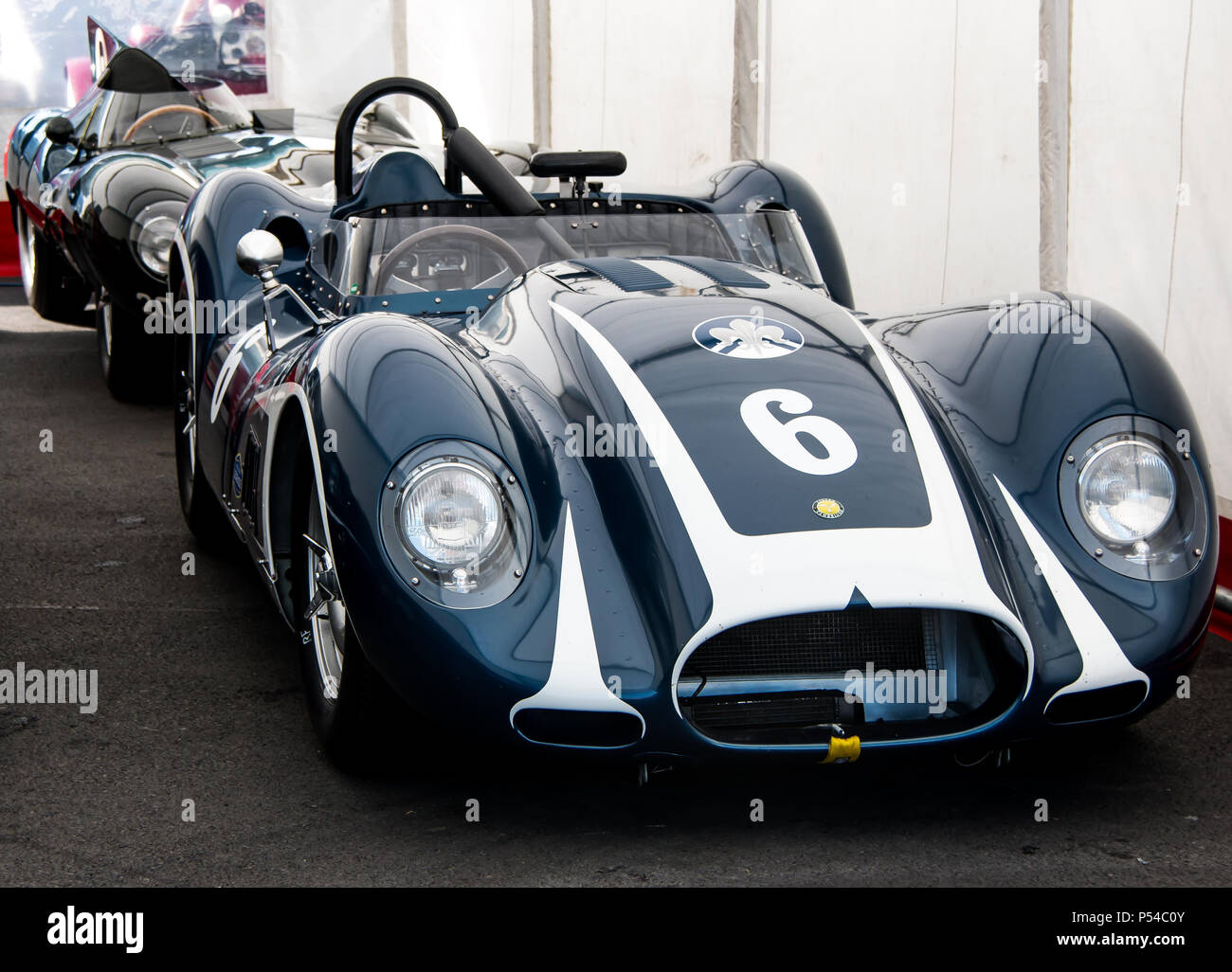 Classic racing car Stock Photo - Alamy