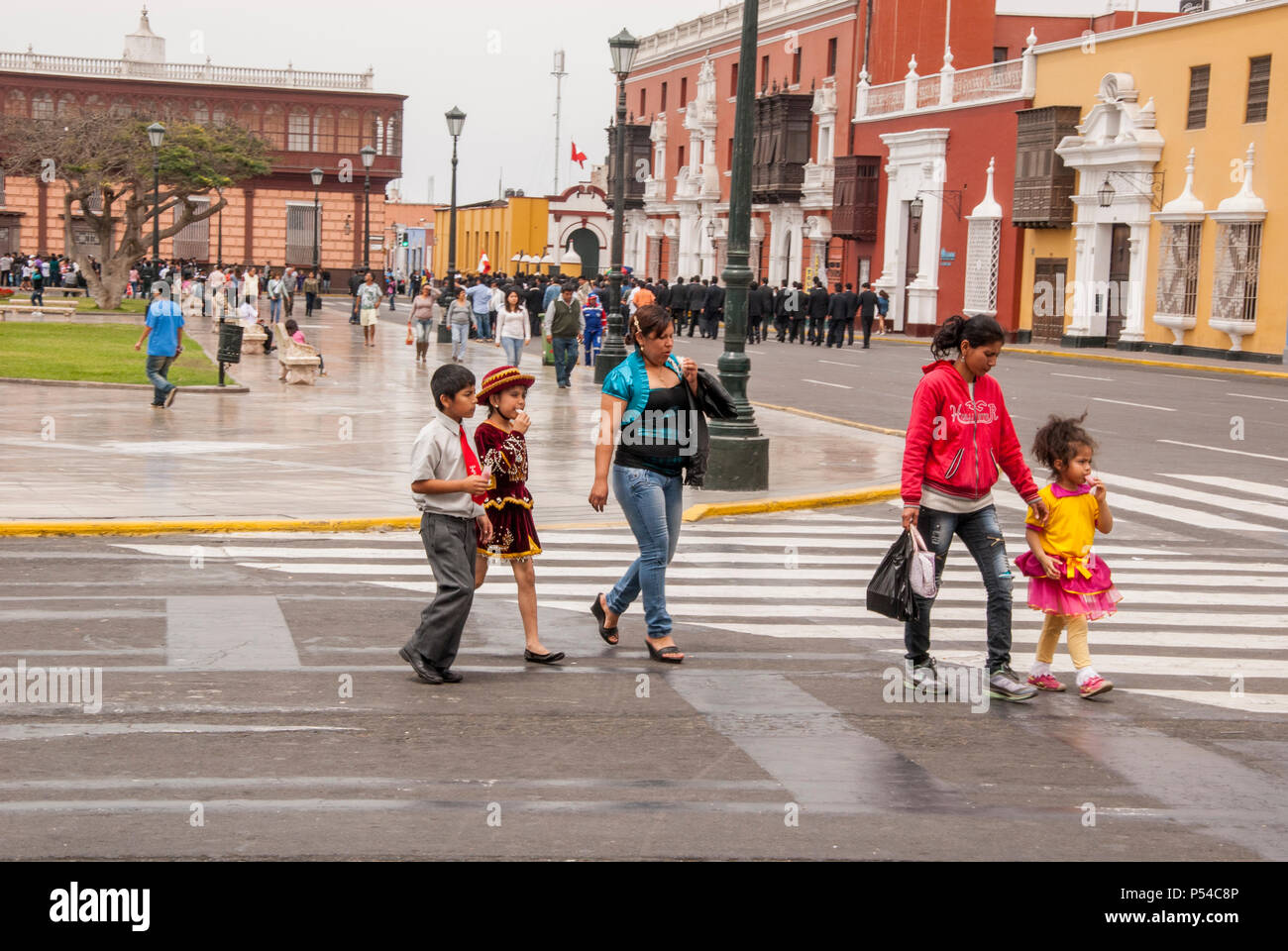 The Trujillo Spring Festival. Trujillo is a city in northwestern Peru ...